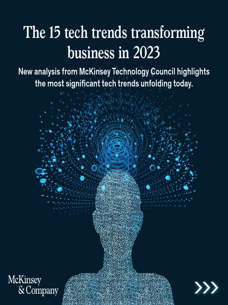McKinsey Technology Trends Outlook 2023 | PDF | Machine Learning | Renewable Energy