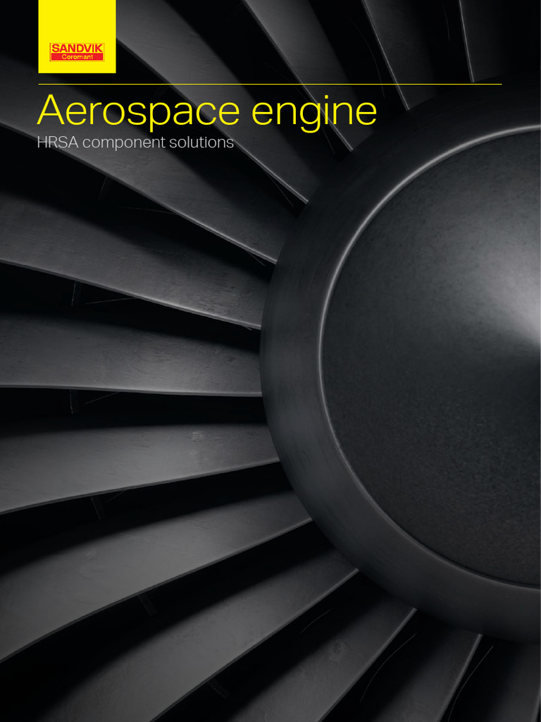 C 1040 301 Aerospace Engine Brochure | PDF | Machining | Drilling