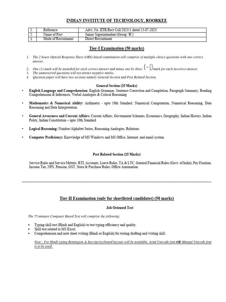 Syllabus JS Direct | PDF