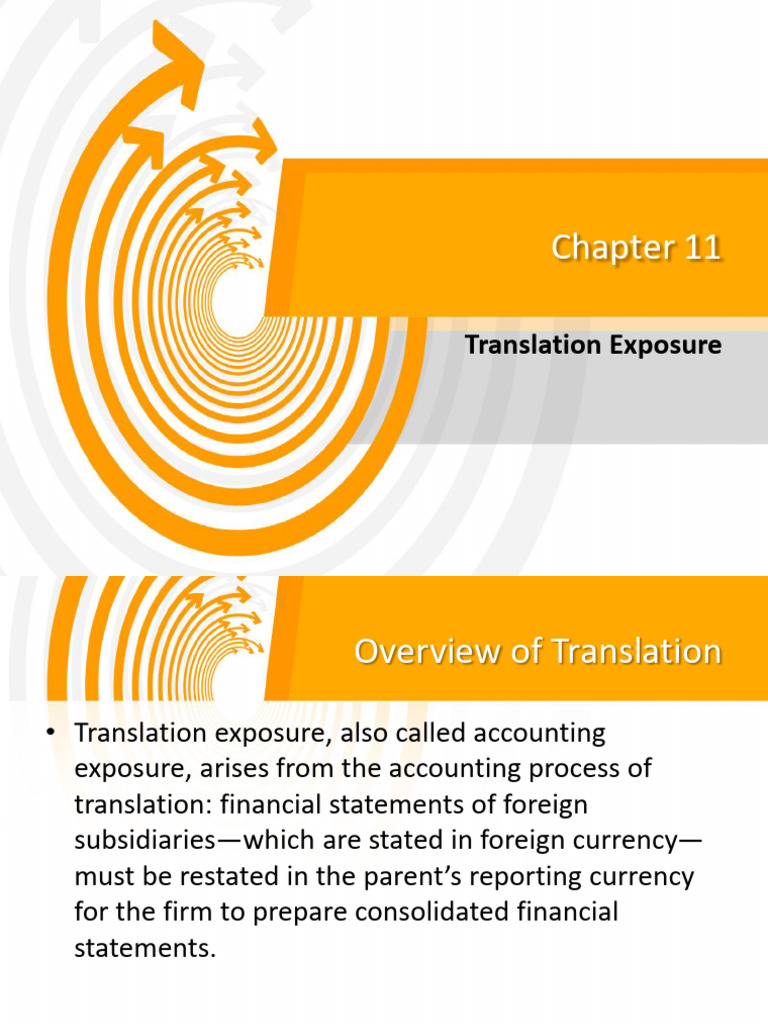 Translation Exposure | PDF | Balance Sheet | Exchange Rate