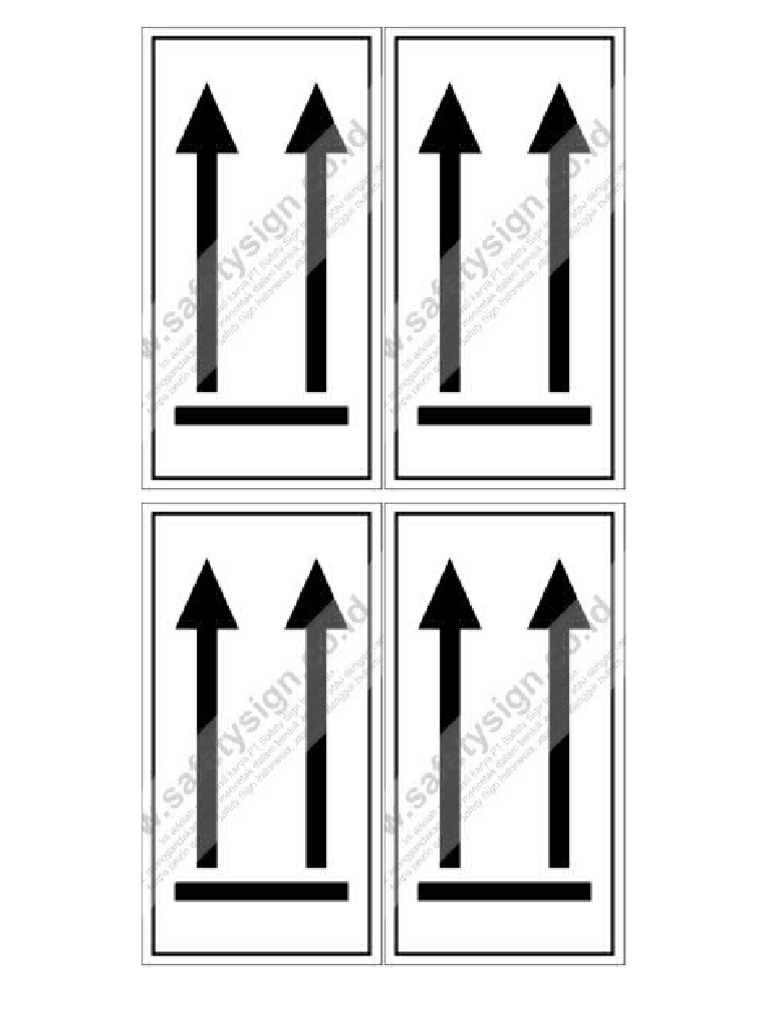 Sticker Limbah Anak Panah | PDF