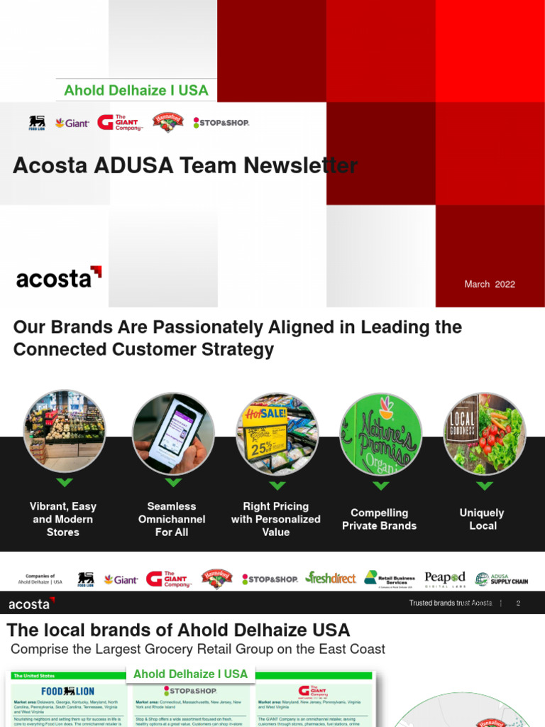 Acosta ADUSA Sales Trends March 2022 | PDF | Brand | Retail