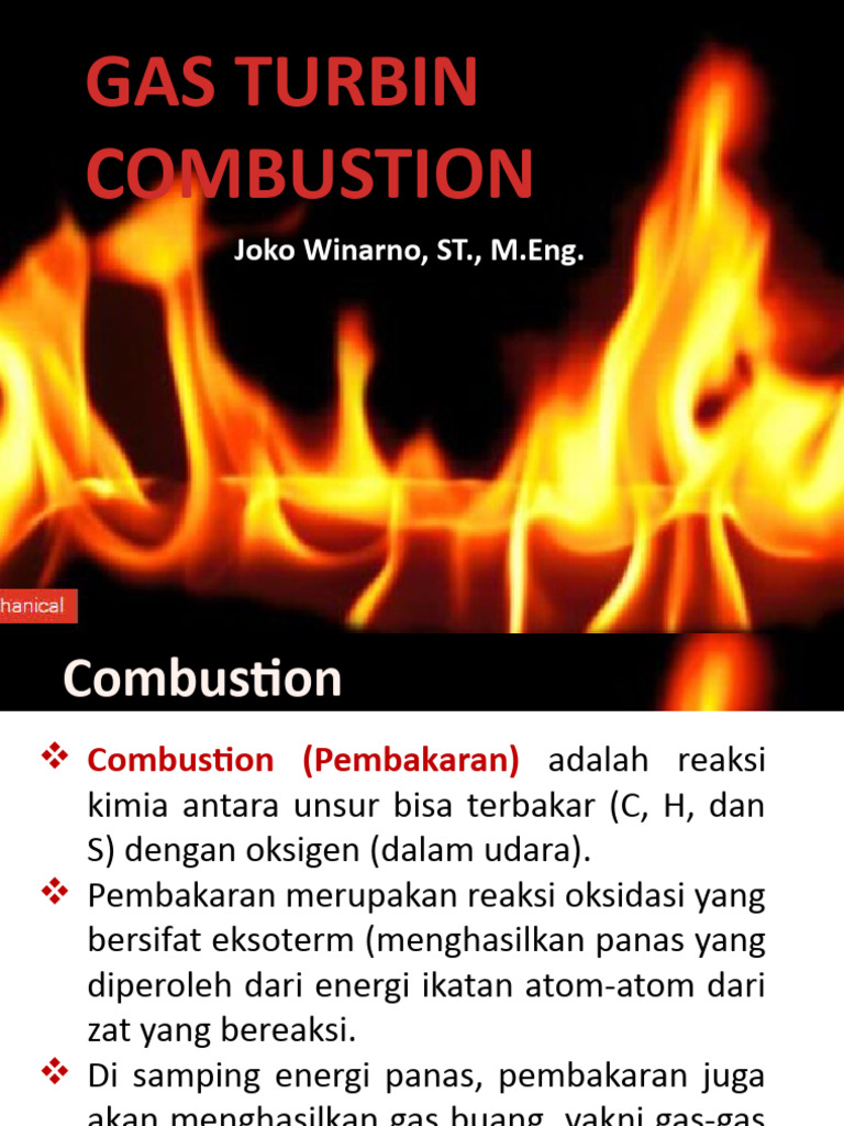 Modul 5 - Pembakaran Bahan Bakar | PDF