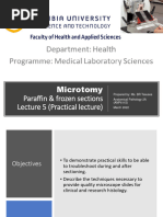 Grossing | PDF | Histopathology | Histology