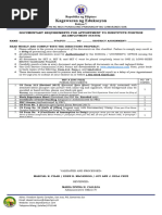 BIR Form 2305 Excel | PDF | Payments | Government