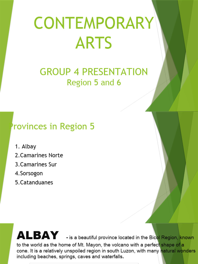 Contemporary Arts | PDF