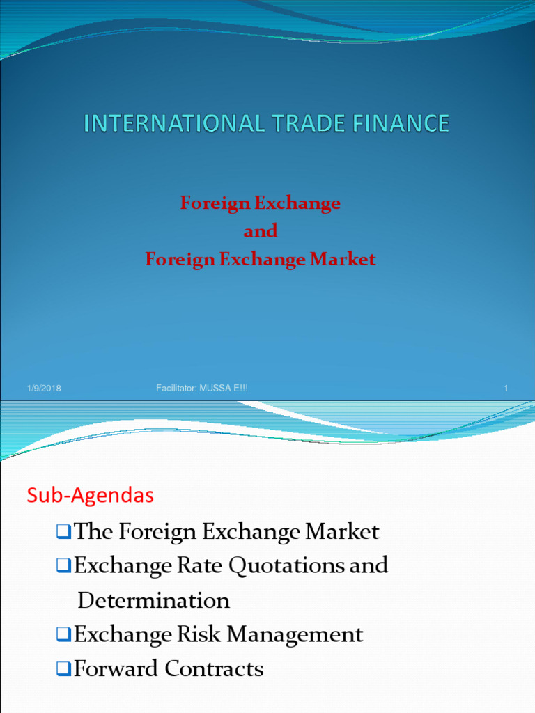 Understanding Foreign Exchange Markets | PDF | Exchange Rate | Foreign ...