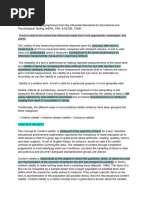 Parallel and Alternate Form Reliability | PDF