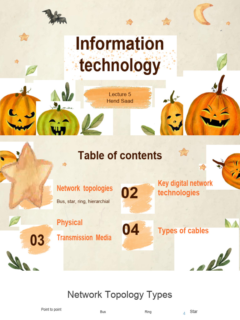 IT Lec5 | PDF | Computer Network | Network Topology