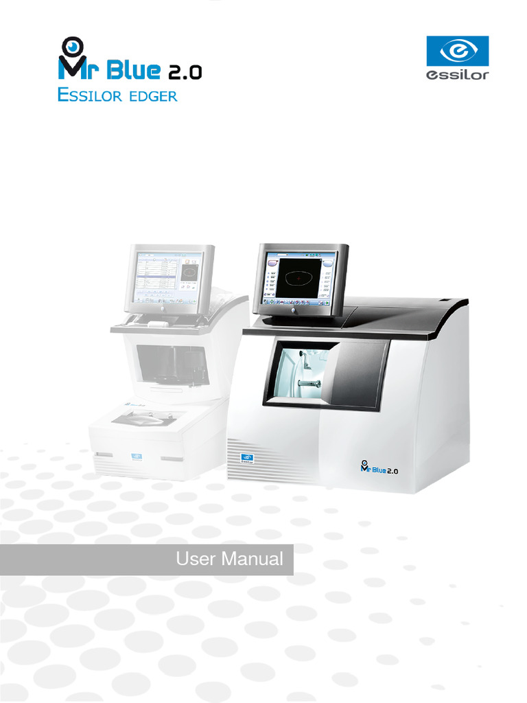 Essilor MR - Blue - 20-1 | PDF | Touchscreen | Cursor (User Interface)