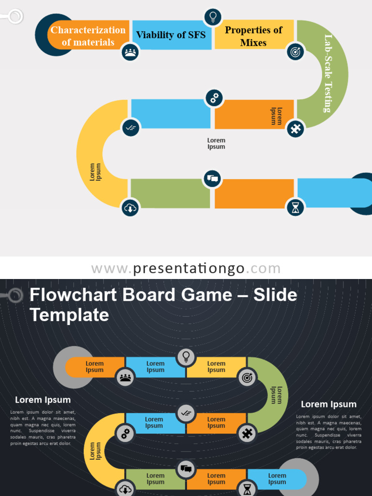 Board Game Flowchart Template | PDF