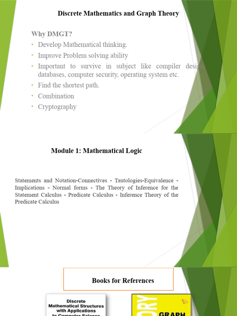 Discrete Mathematics and Graph Theory | PDF | Logic | Mathematics