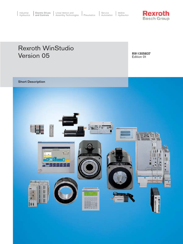 Rexroth Winstudio: R911305837 Edition 01 | PDF | Microsoft Windows | Installation (Computer ...