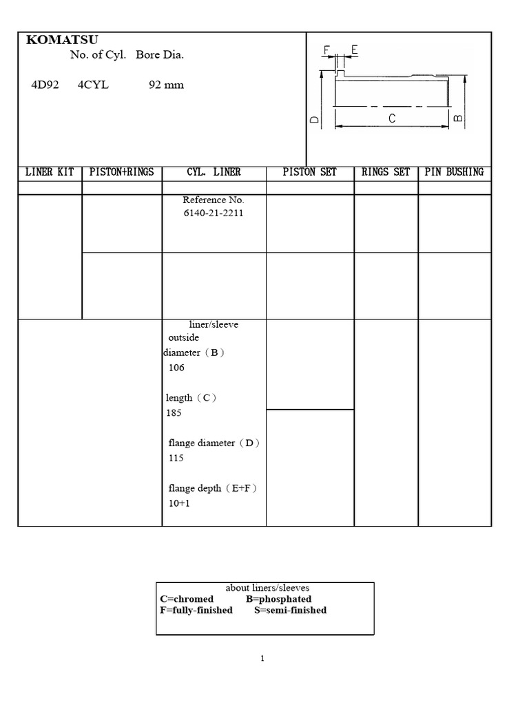 1110 - File - 1 - en CAMISAS | PDF | Piston | Mechanical Engineering