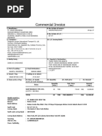 CIPL Shipping Invoice and Packing List | PDF