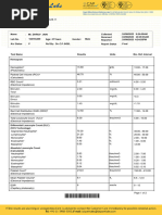 Blood Test Report for Mr. Dhruv Jain | PDF | Medical Specialties ...