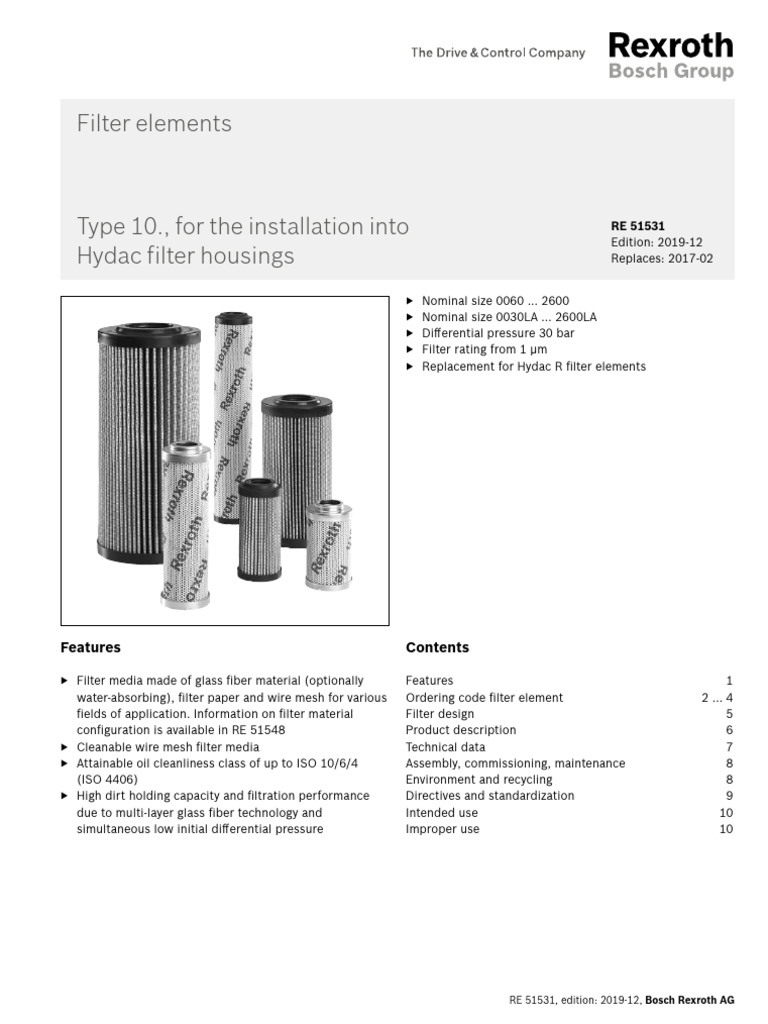 RE51531 2019-12 Web | PDF | Filtration | Physical Sciences