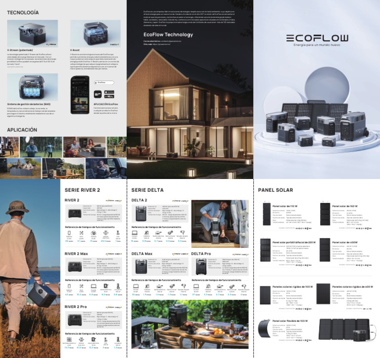 Brochure-PowerMe-EcoFlow 2023 | PDF | Aplicación movil | Ingenieria Eléctrica