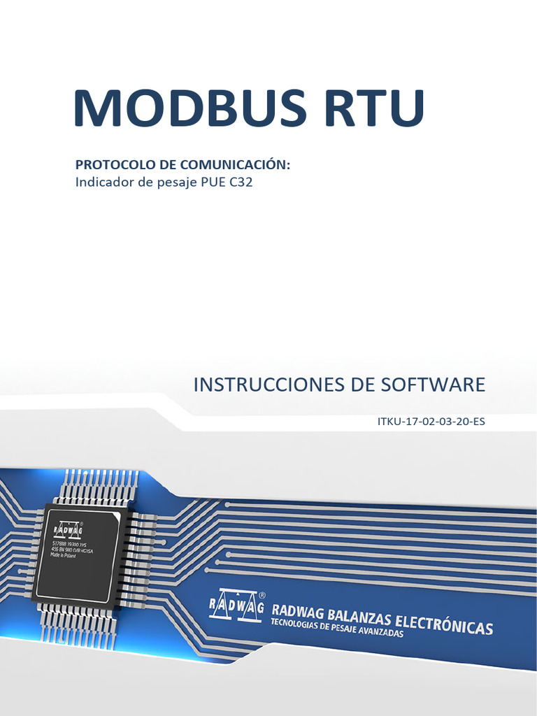 Modbus Rtu Puec32 User Manual Es | PDF | Science | Informática