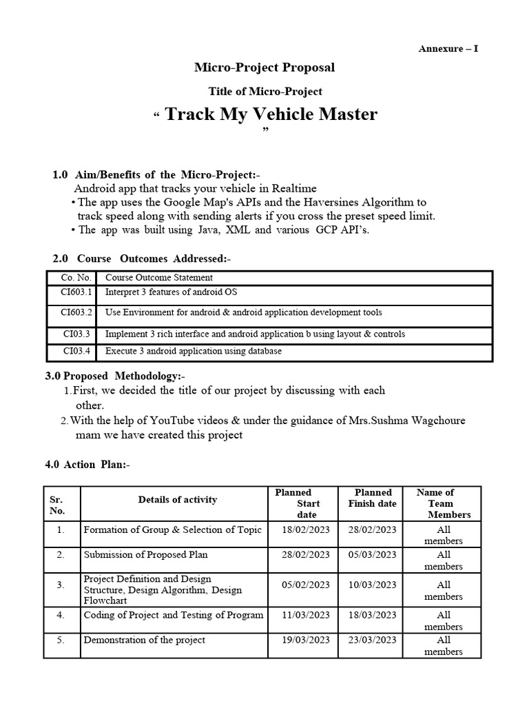 MAD Proposal | Download Free PDF | Android (Operating System) | Application Software