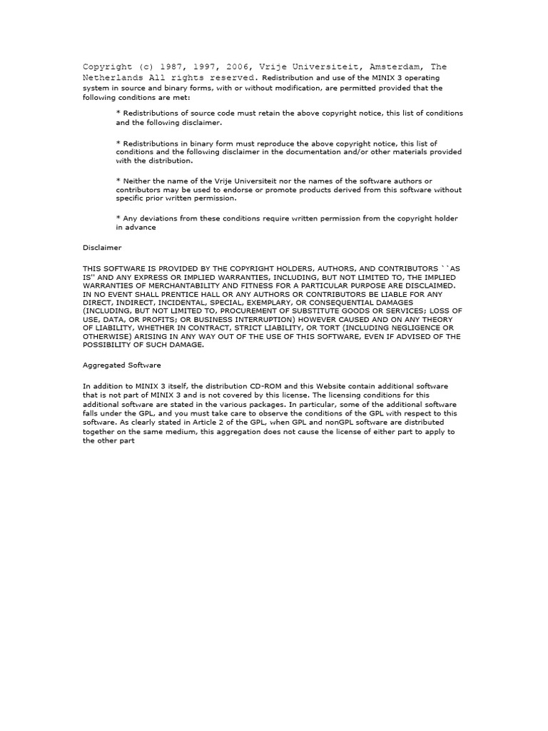 Minix 3 Pdf