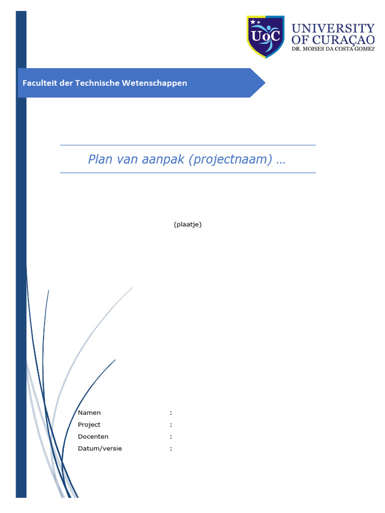 Overzicht-Template PvA BEST | PDF