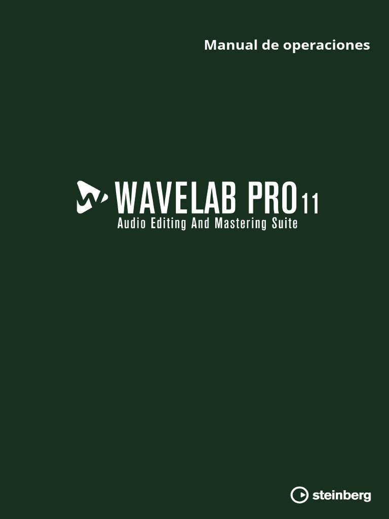 WaveLab Pro 11 Manual de Operaciones Es | PDF | Podcast | Archivo de ...