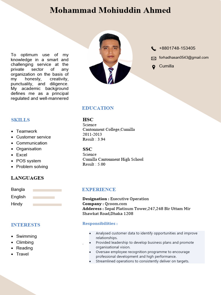 Forhad CVH | PDF | Sales | Customer Relationship Management