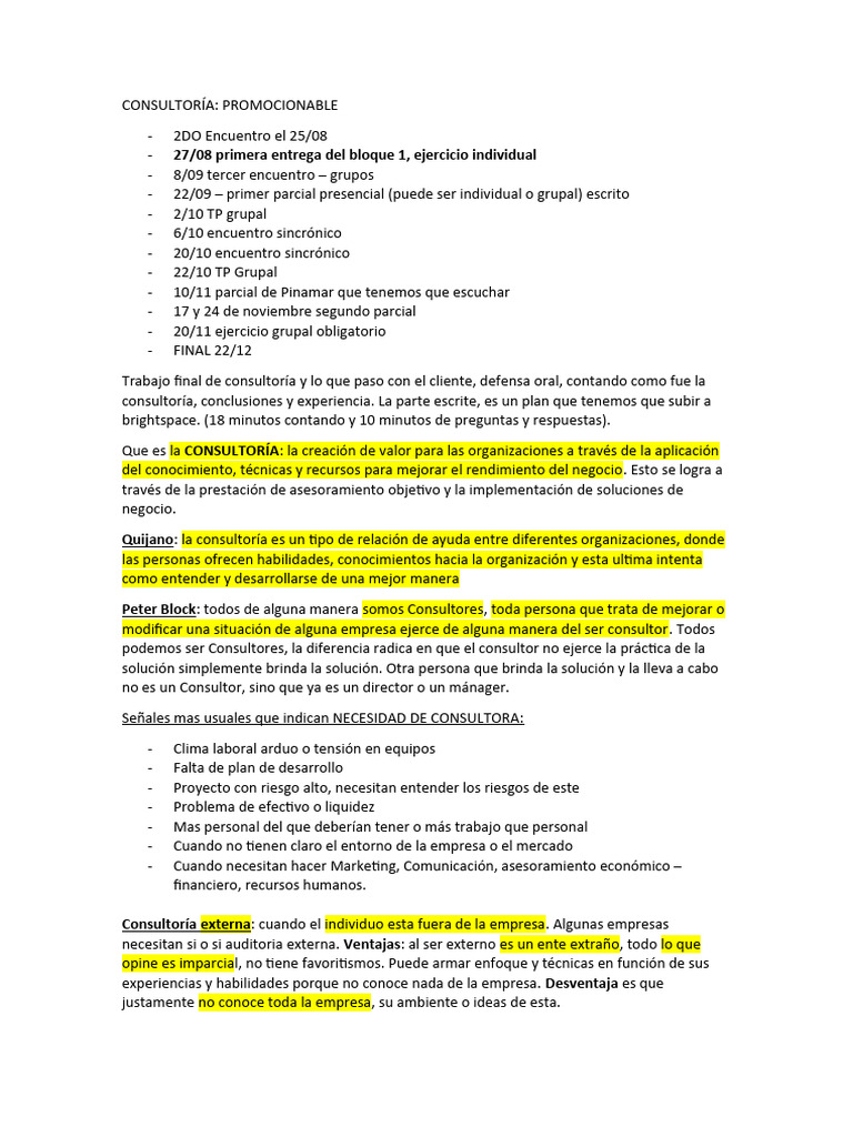 Guía Completa de Consultoría Empresarial | PDF | Business | Marketing