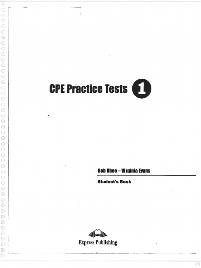 CPE 2013 1 Virginia Evans | PDF