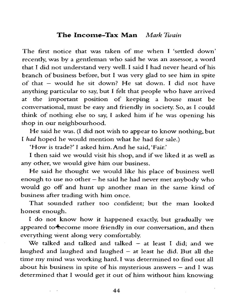 The Income-Tax Man | PDF | Taxes