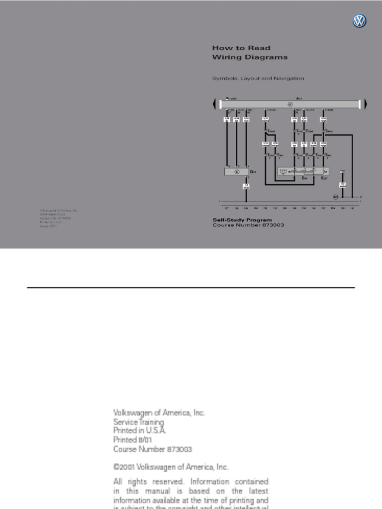 000-SSP 873003 How To Read Wiring Diagrams (EN) | PDF | Switch ...