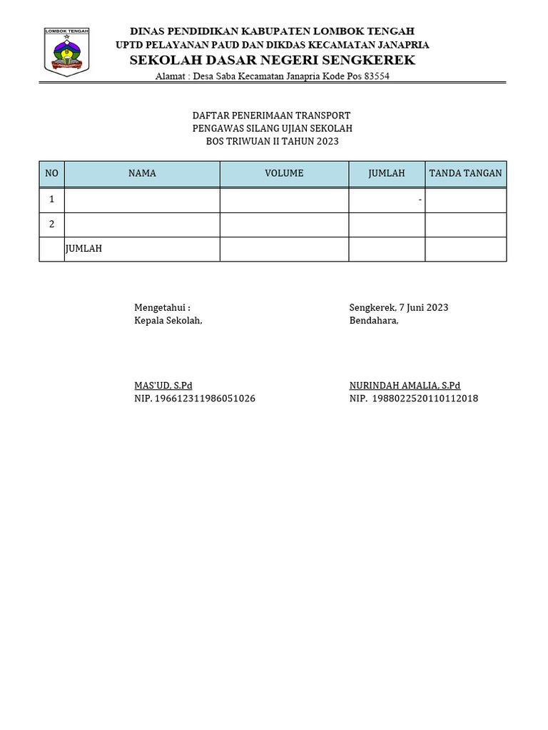 Format Honor 2 | PDF