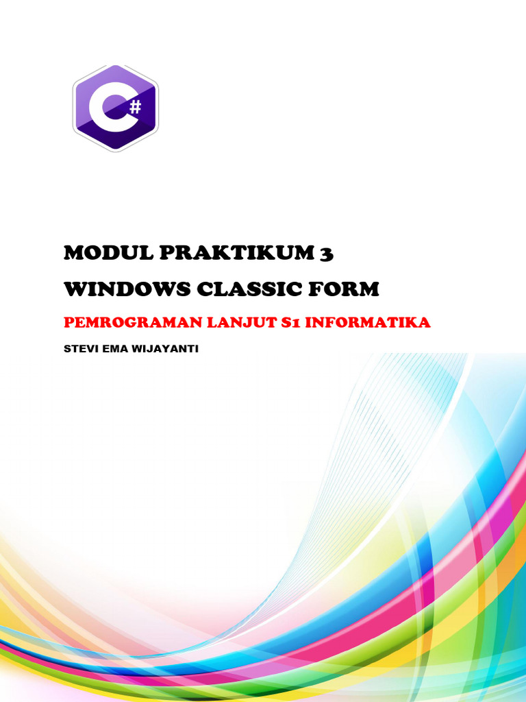 Windows Classic Form | PDF