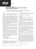 Astm E283 E283m 19 | PDF | Pressure | Flow Measurement