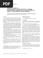 ASTM E283 Air Leakage Testing Standard | PDF | Pressure | Flow Measurement
