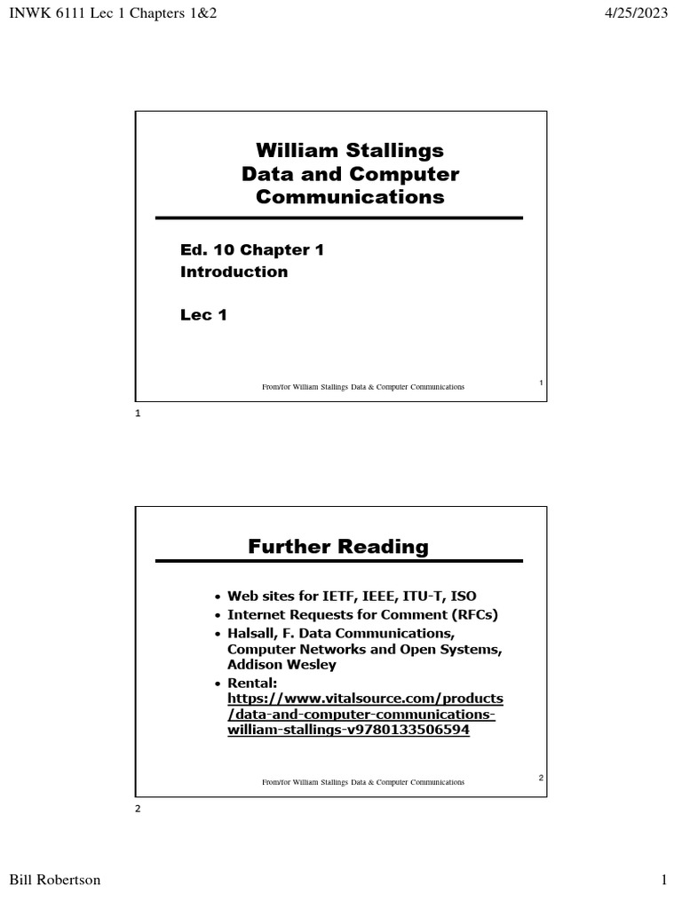 1-Chapter 1 | PDF | Computer Network | Wide Area Network
