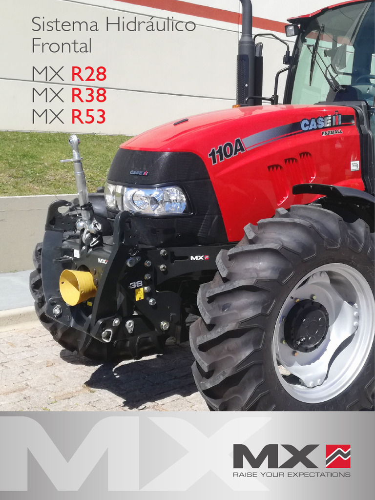 PT Doc - MX Front Linkage M Braz CASE IH - 012020 | PDF | Trator | Veículos terrestres