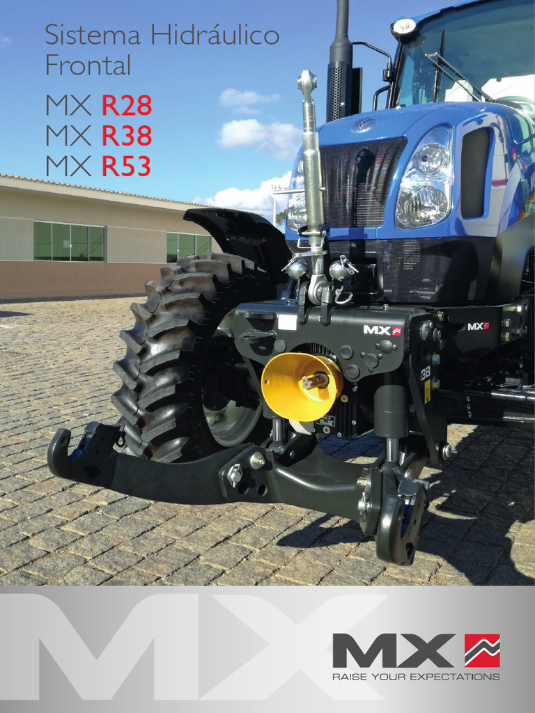 PT Doc - MX Front Linkage M Braz NH - 012020 | PDF | Trator | Engenharia Mecânica