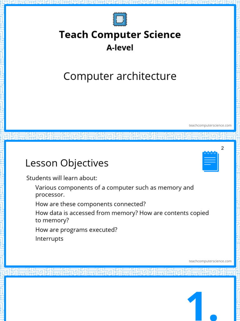 Computer Architecture Overview | PDF | Central Processing Unit | Computer Data Storage