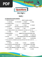 Aim High 4 Workbook | PDF