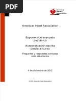 Respuestas ACLS ECG 2022 - iMPRIMIBLE | PDF