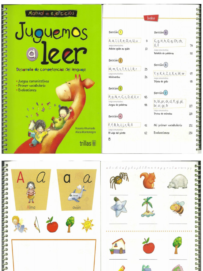 Juguemos A Leer Ejercicios | PDF