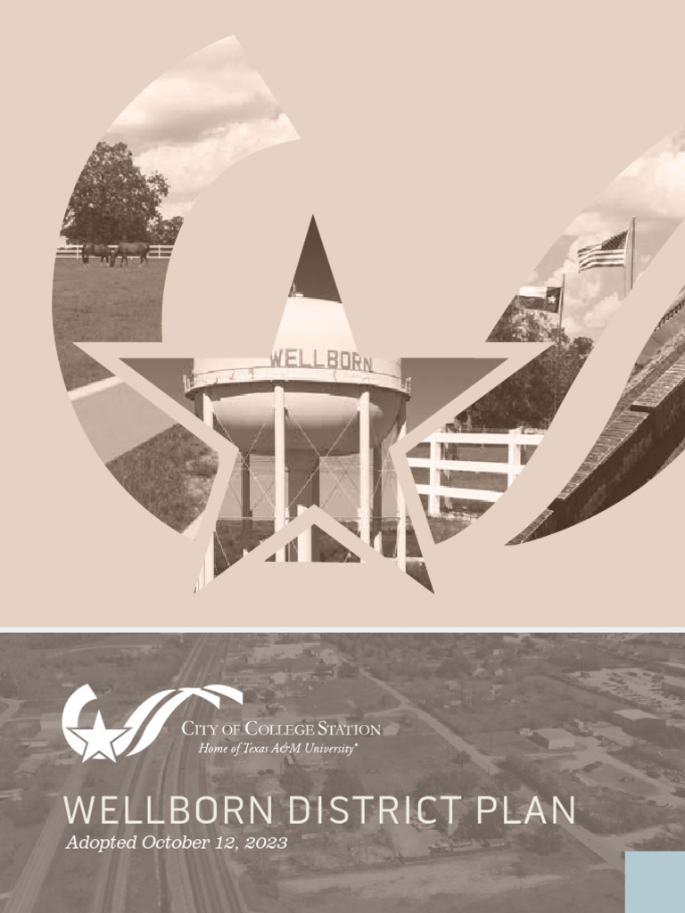 Wellborn District Plan | Download Free PDF | Zoning