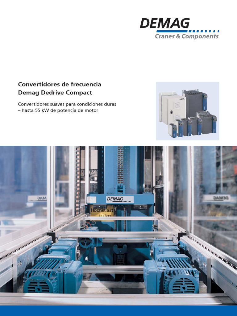 Convertidores - de - Frecuencia - Demag - Deadrive - ES - DIC-4-002-C | PDF | Ingeniería de ...