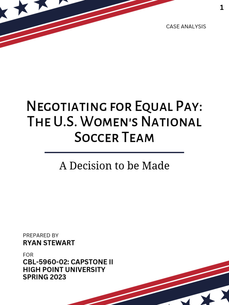 Capstone II - Redone Final Case Analysis | PDF | Gender Pay Gap | Equal Employment Opportunity ...