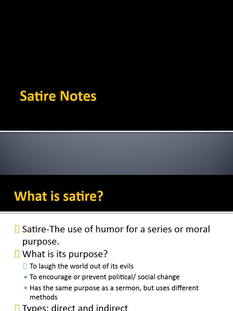 Maria Sacche - Satire - Irony | PDF | Satire | Irony