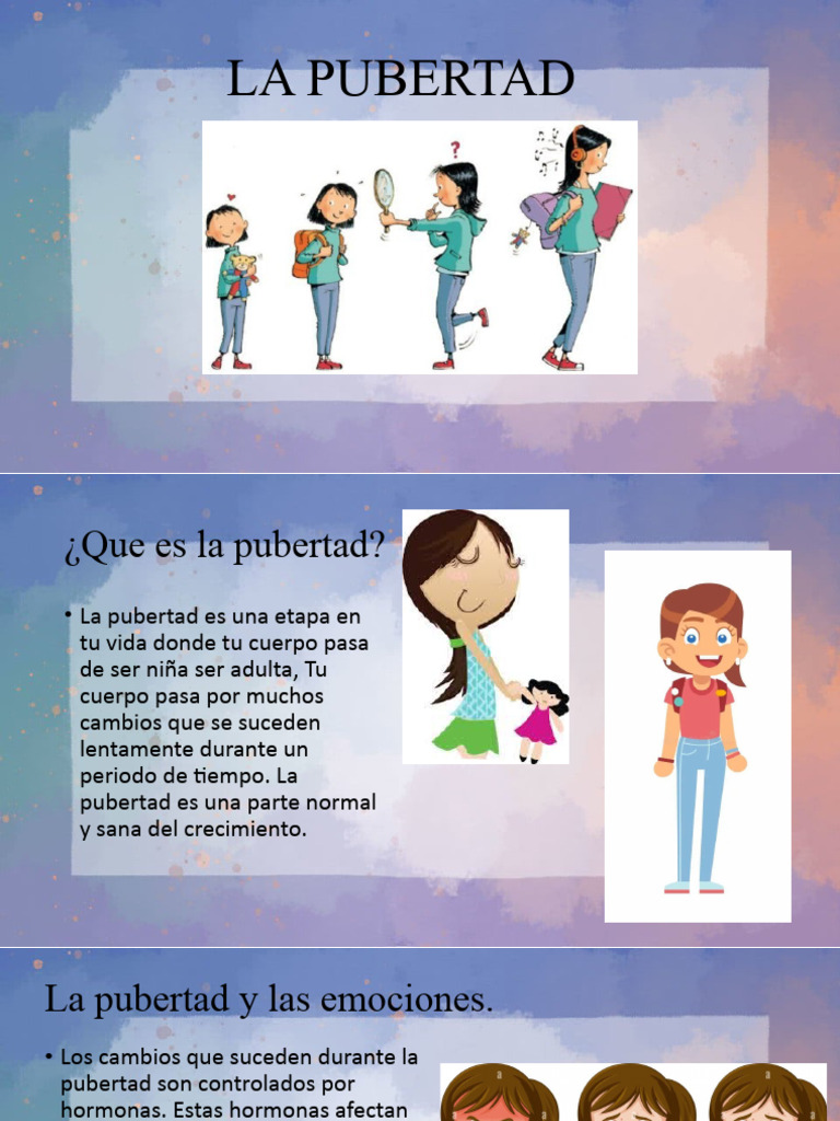 Cambios en la Pubertad Femenina | PDF | Salud y bienestar | Estilo de vida