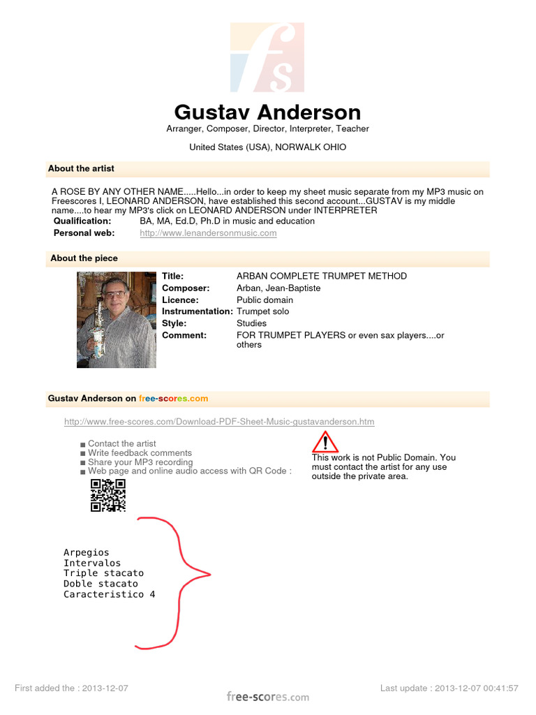 Arban's Metodo Completo | PDF