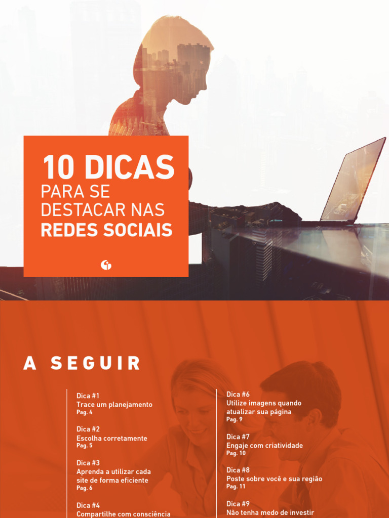 Ebook - 10 Dicas para Se Destacar Nas Redes Sociais | PDF | Facebook ...